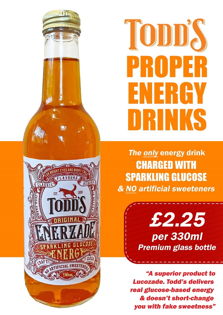 Todd's Drinks – Sparkling full sugar drinks