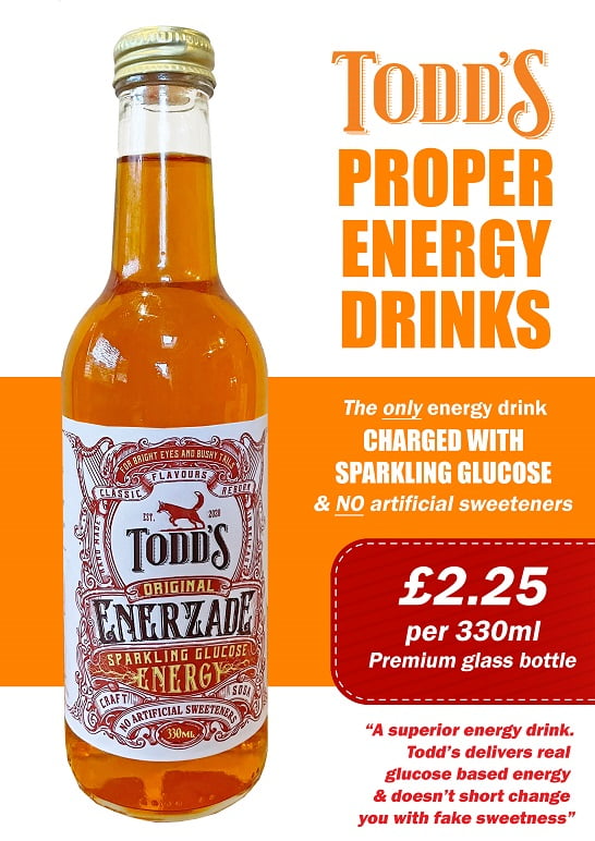 Todd's Drinks – Sparkling full sugar drinks